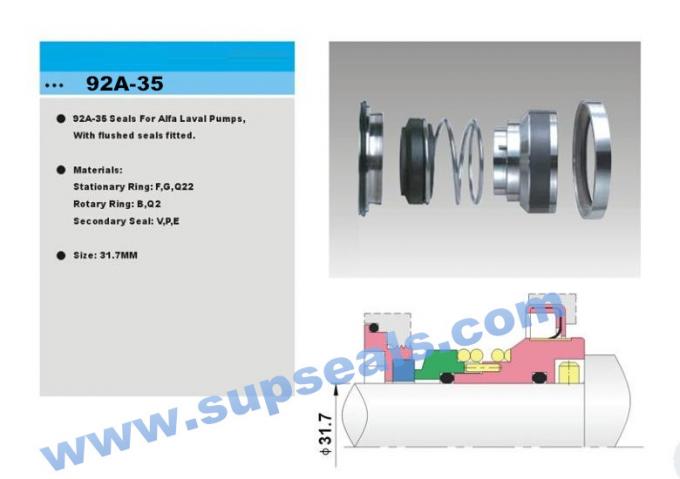 92A 35mm Water Pump Mechanical Seal Double Face Water Pump Mechanical Seals 92A 35mm Water Pump Mechanical Seal Double Face Water Pump Mechanical Seals