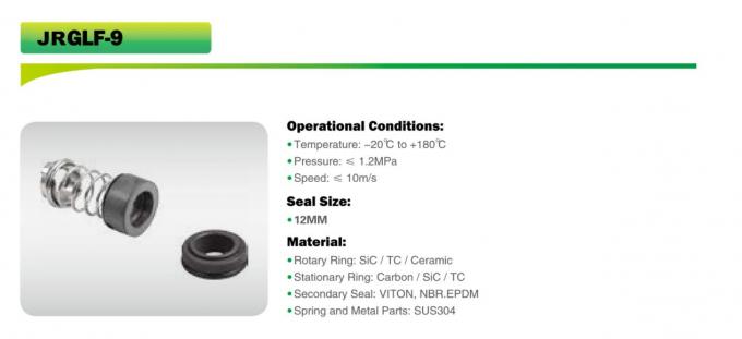 CH2 985164 Grundfos Pump Mechanical Seal For Centrifugal Pump